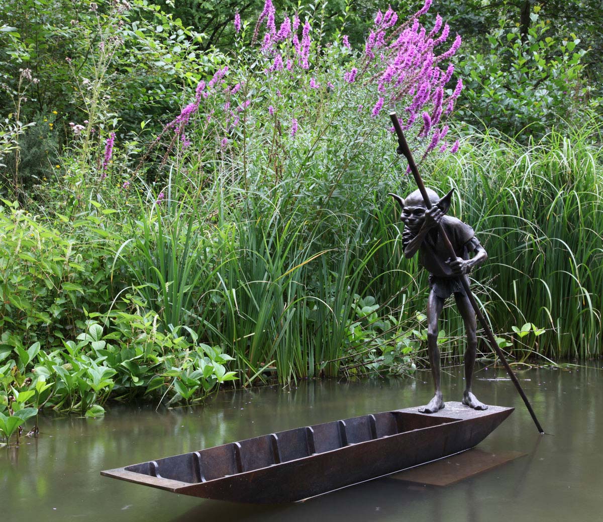 Ferryman' by David Goode | Sculpture of the Week | The Sculpture Park